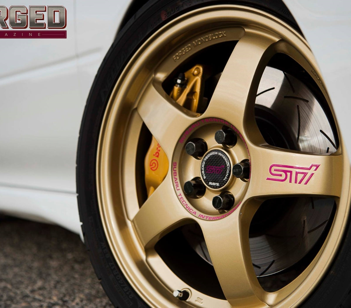 Subaru Rays STi wheel decals – CrazyRiks